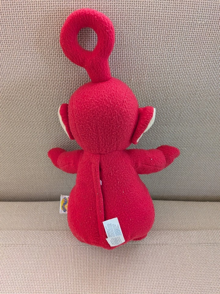 Vintage 1998 Playskool Red Teletubbies Po Plush 15" Rubber Face | eBay