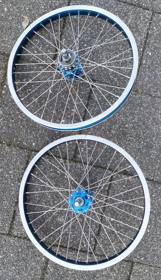 ARAYA 20 X 1.75 WITH RALEIGH STAMPED HUBS OLD SCHOOL VINTAGE BMX WHEELS ...