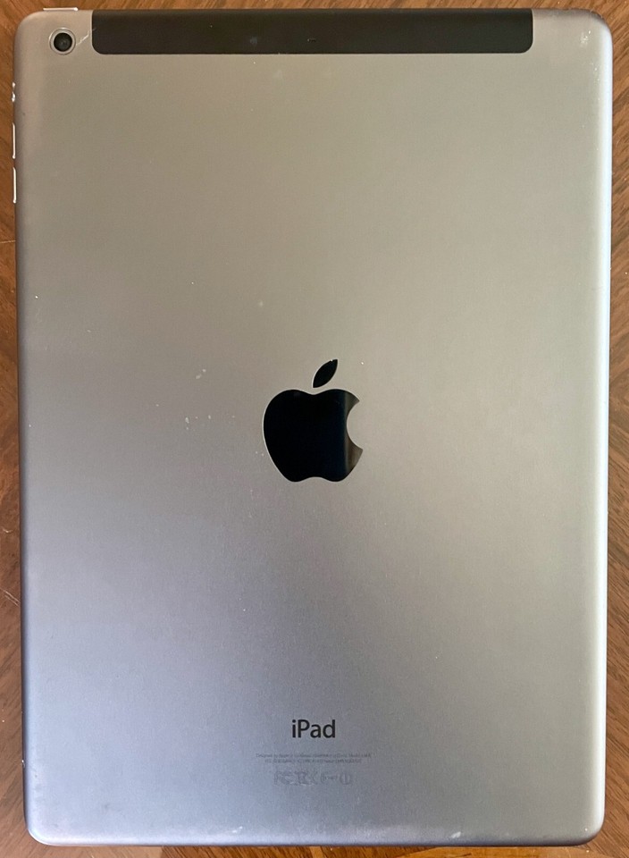 Apple iPad Air (1st Generation) A1474 128 GB, Cellular, Wi-Fi, 9.7 in ...