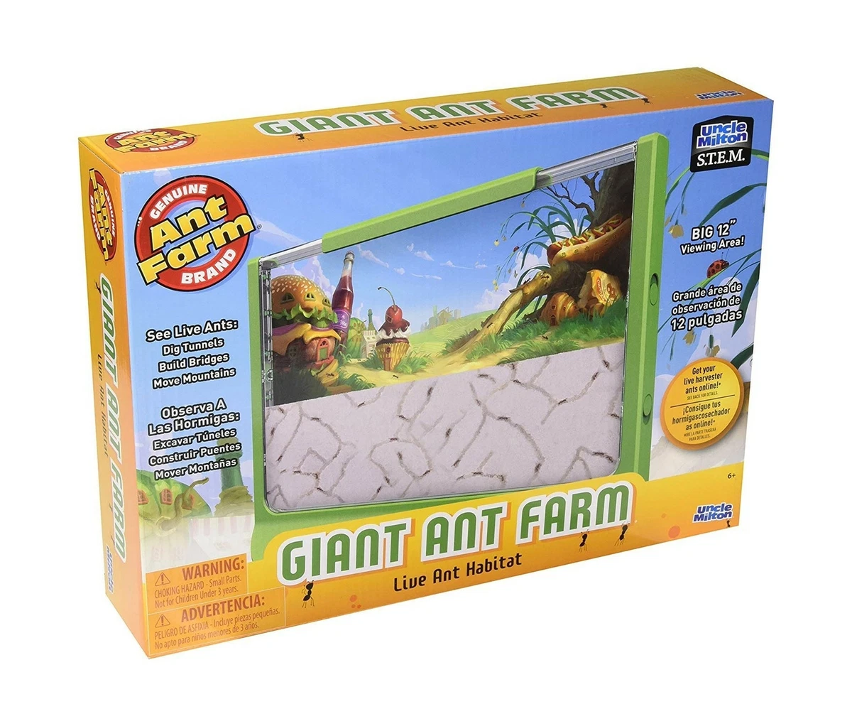 Uncle Milton Gel Ant Farm