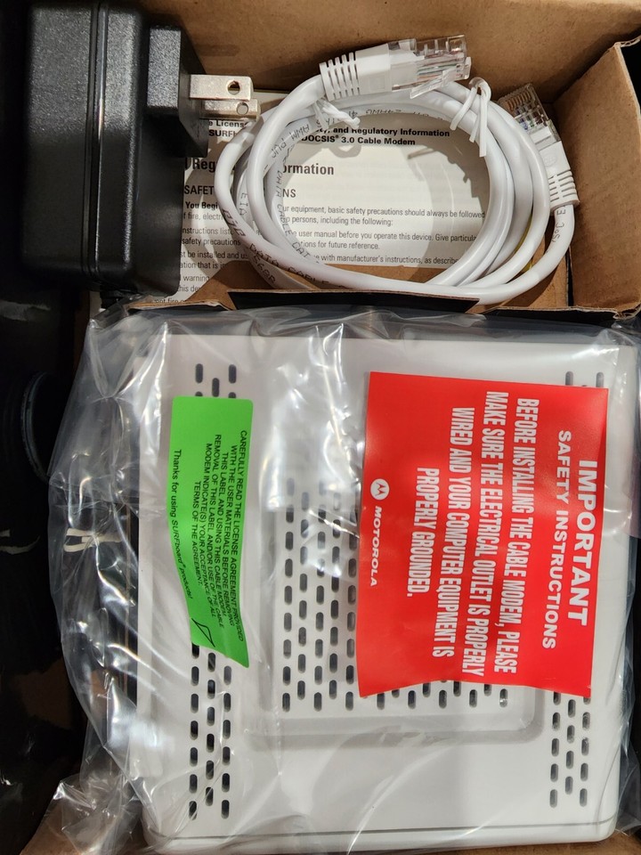 Motorola SURFboard (SB6141) 343 Mbps Modem | eBay