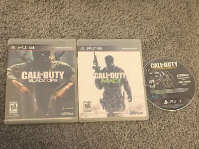 Call Of Duty PS3 Game Bundle Lot Modern Warfare 3 Black Ops Advanced ...