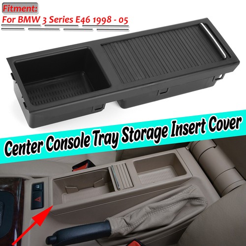 For BMW 3 Series E46 1998-2005 Central Console Tray Storage Box Insert ...
