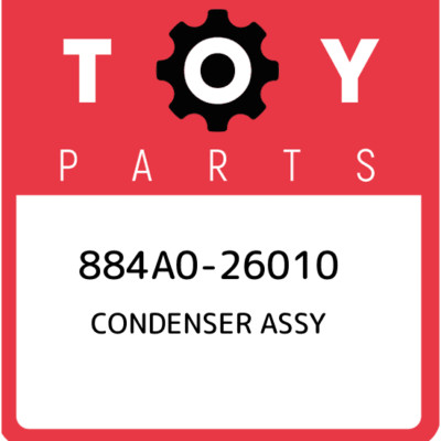 884A0-26010 Toyota Condenser assy 884A026010, New Genuine OEM Part | eBay