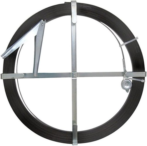 Cobra 61000 Flat Steel Sewer Rod, 3/4" x 100' For All Size Sewer Drain ...