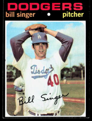 Bill Singer 1971 Topps #145 VG/EX-EX No Creasing | eBay