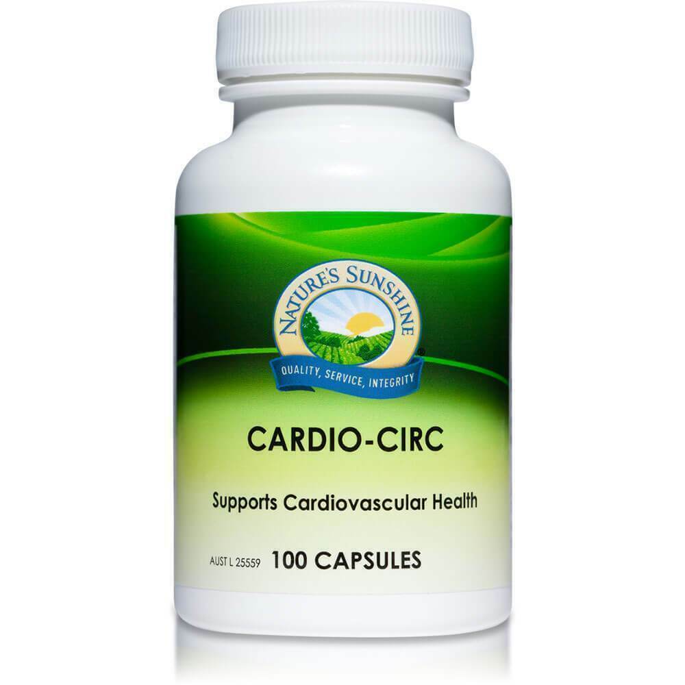 Nature's Sunshine Cardio-Circ 100 capsules Cardiovascular Health ...