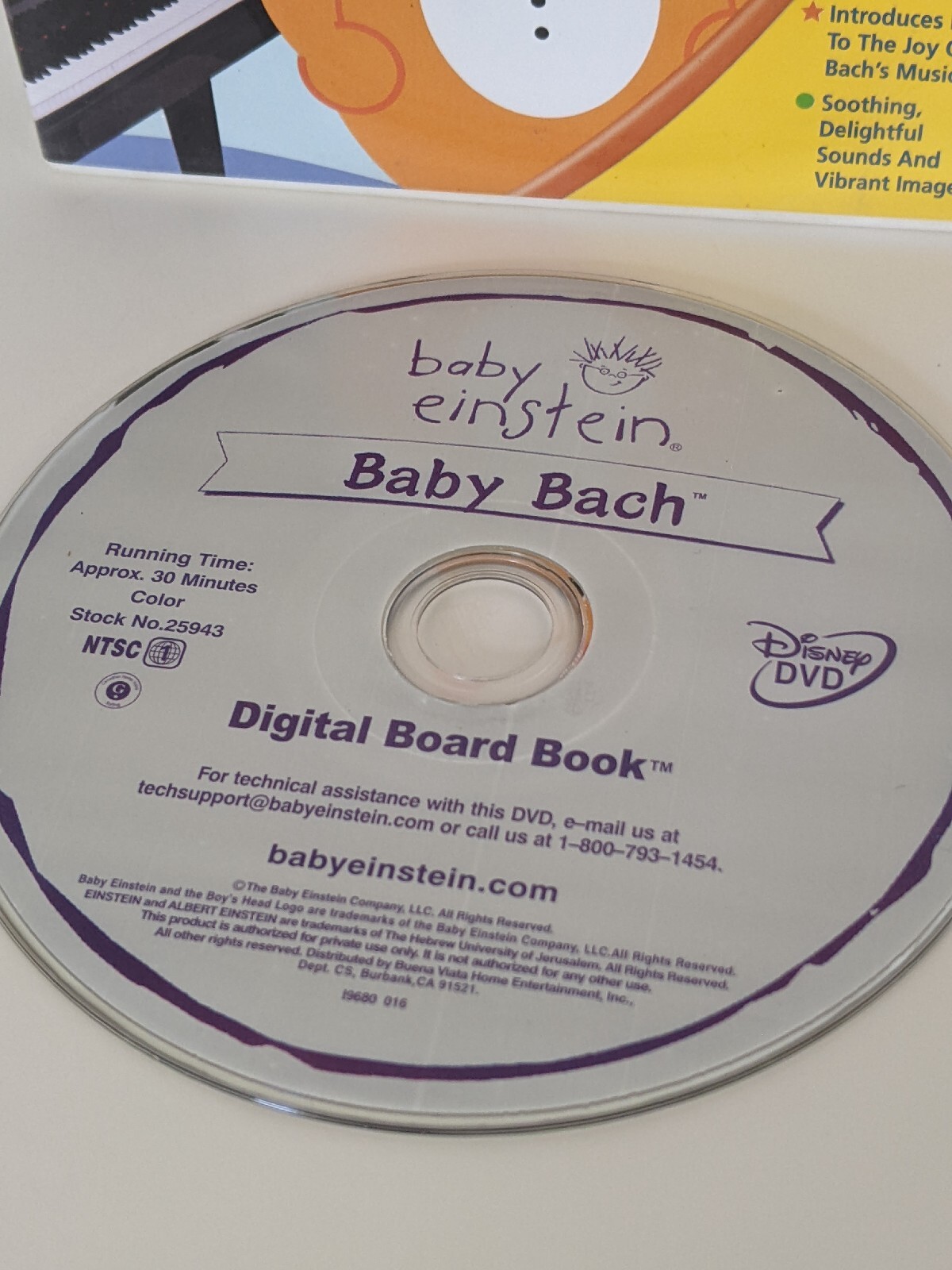 Baby Einstein: Baby Bach (DVD) 786936179729 | eBay