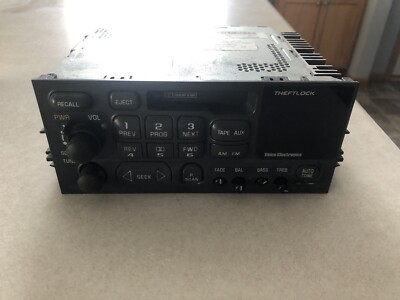Delco Electronics TheftlockHead Unit Radio and CD Player Not Tested | eBay