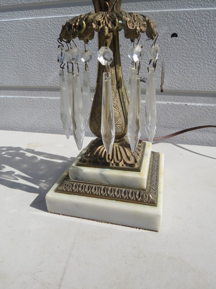 Antique astral lamp with antique Sandwicck Glass shade | eBay