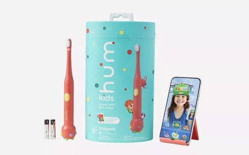 Colgate - hum Kids Smart Battery Powered Toothbrush - Coral 35000980922 ...