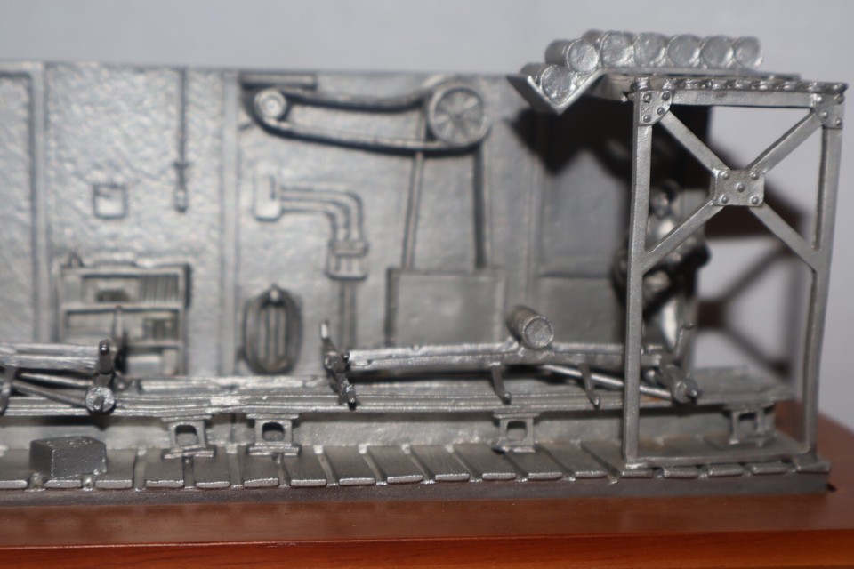 Rare Franklin Mint 1913 Ford Model T Assembly line Pewter W/ Glass ...