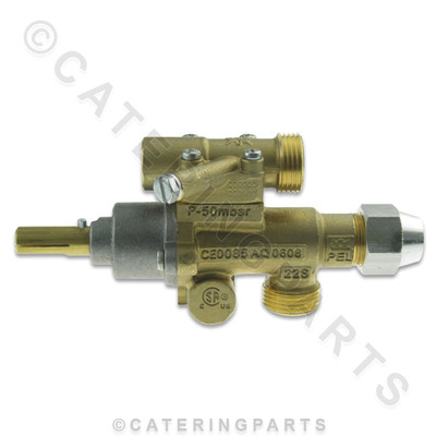 ACK CHINESE WOK RANGE PEL 22-S GAS BURNER CONTROL FFD VALVE HORIZONTAL ...