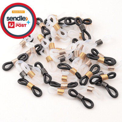Clear Rubber Silicone Glasses Holders, Glasses Connector Spectacle ...