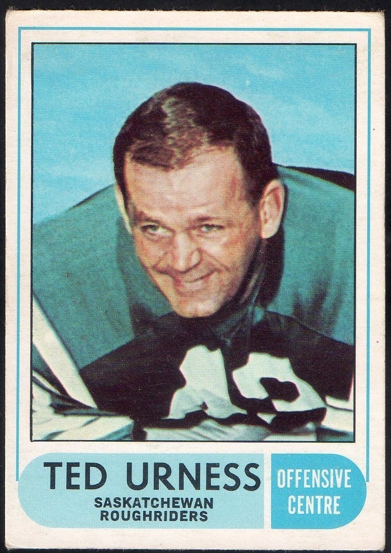 1968 O-Pee-Chee CFL - Ted Urness #97 (RC) for sale online | eBay