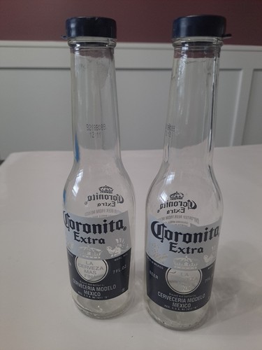 Salt Pepper Shakers Coronita Extra Corona Modelo Beer Glass 7 Ounce | eBay