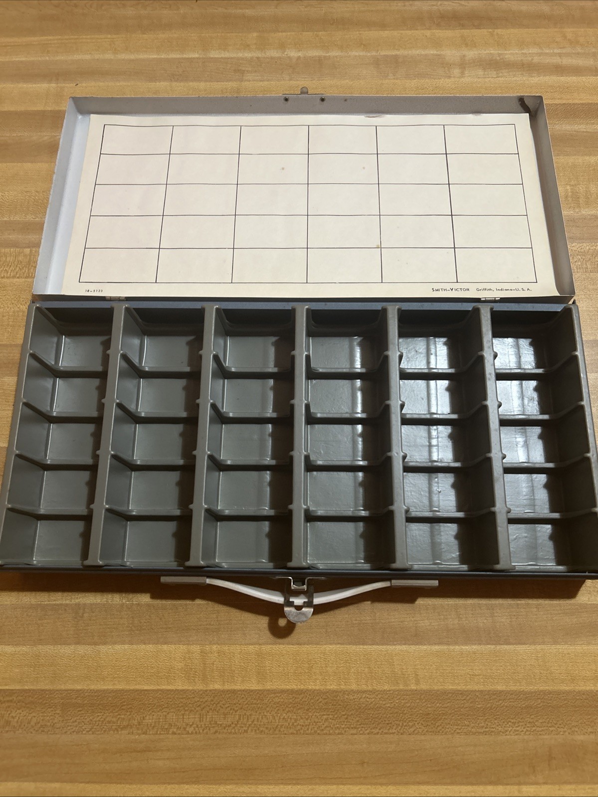 Smith-Victor Vintage Metal Photo Slide Storage Case 35mm Slide Storage ...