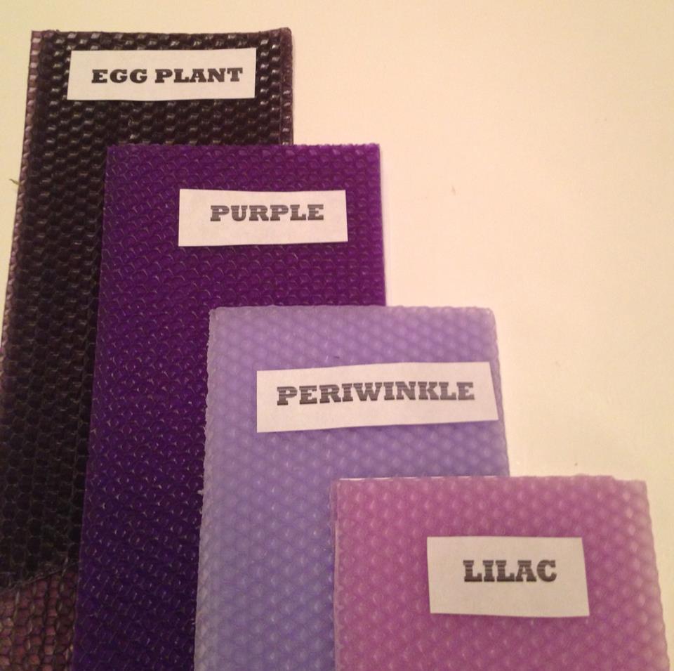 Hand Rolled Beeswax Votive Candles, 4 in a package, 36 Different Color ...