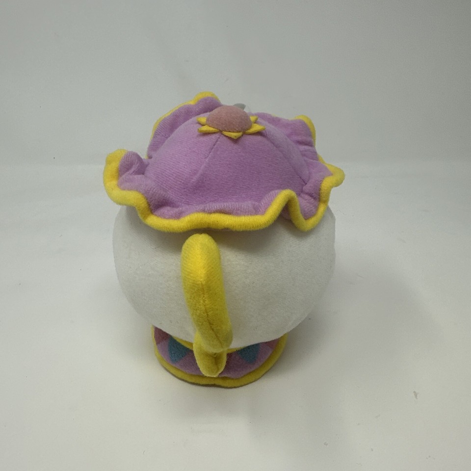 Disney Store Beauty and the Beast Mrs. Potts Plush Stuffed Tea Pot Toy ...