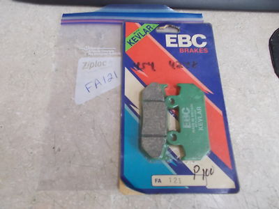 NOS EBC Brake Pads With Kevlar Honda 1987-1990 CBR600 FA121 | eBay