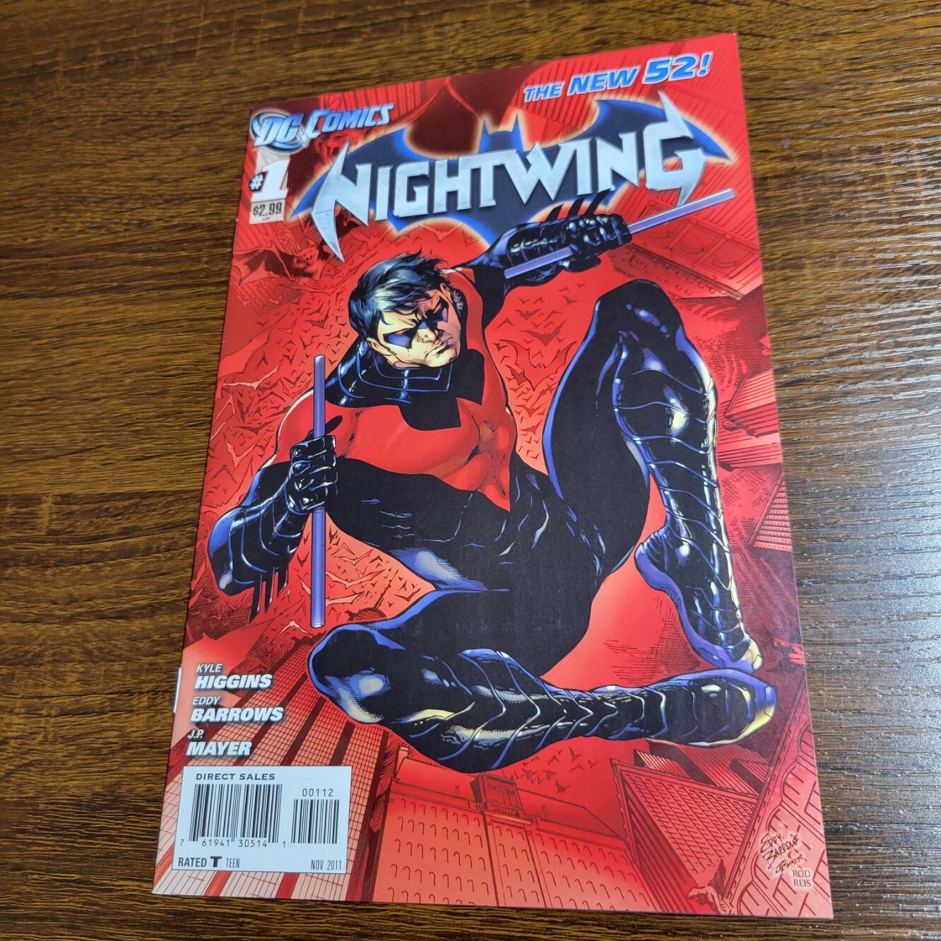 Nightwing #1. First appearance Saiko & New Costume. Second Print. DC ...