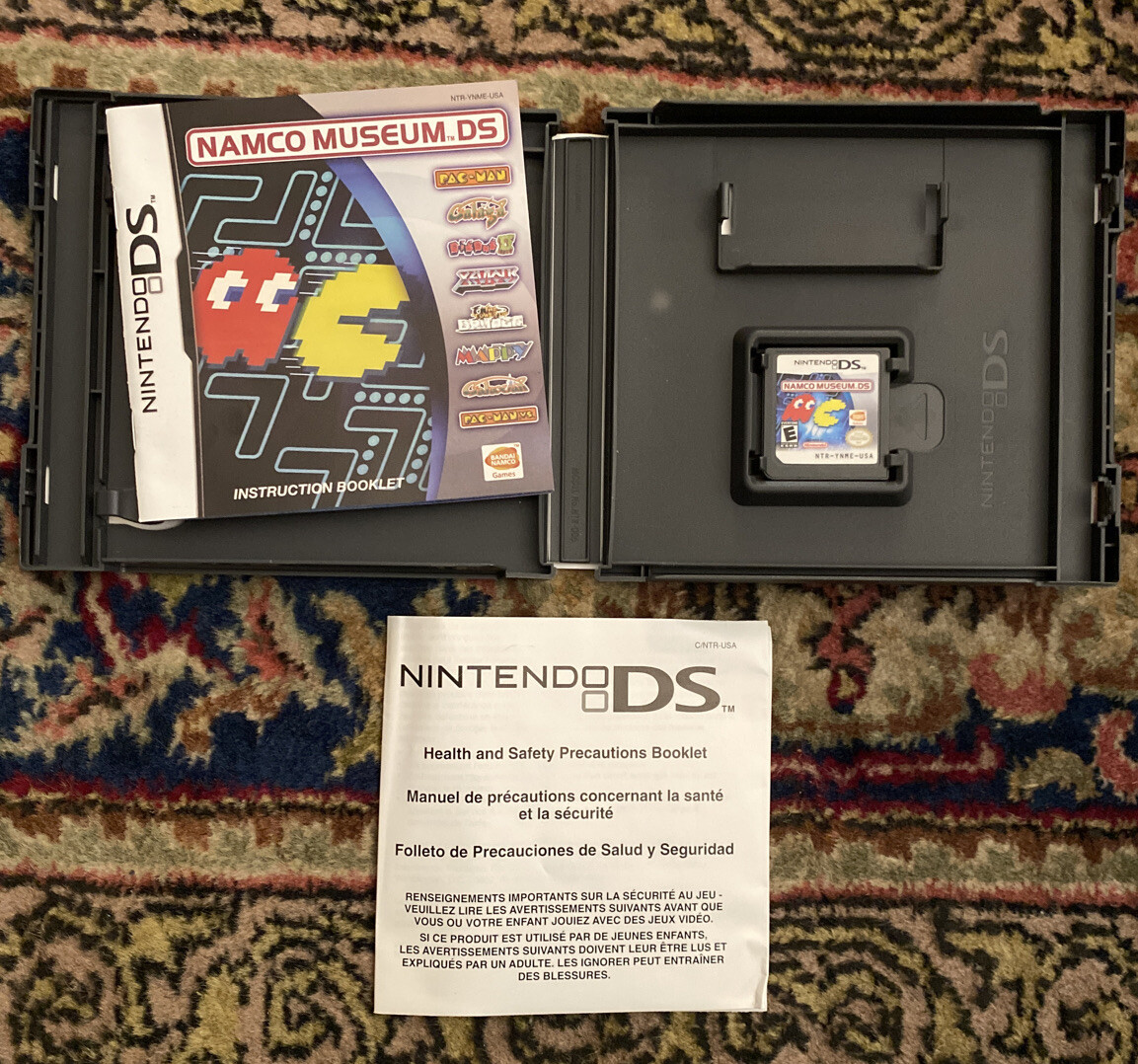 Namco Museum DS Pac Man Galaga Dig Dug More+ Nintendo DS COMPLETE Mint ...