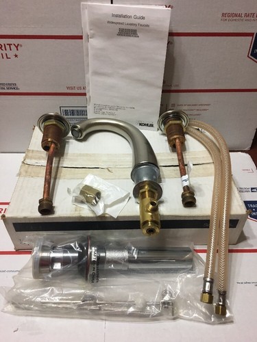 Kohler K-8215-K-BN Widespread Lavatory Base Faucet | eBay