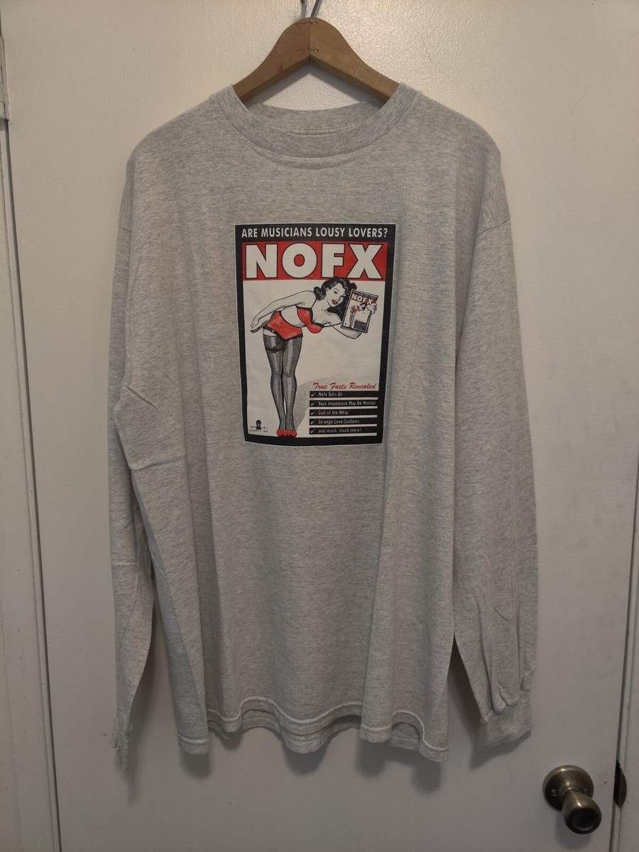 Vintage NOFX Shirt 90s Musicians Lousy Lovers Sex Life Punk Vintage NOFX Shirt 90s Musicians Lousy Lovers Sex Life Punk