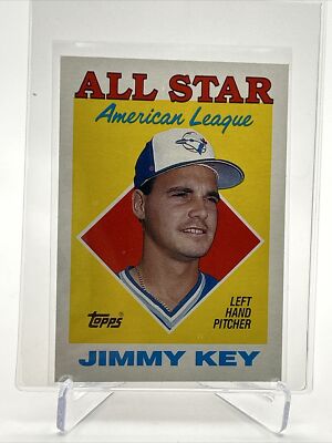 1988 Topps Jimmy Key Baseball Card #395 Mint FREE SHIPPING | eBay
