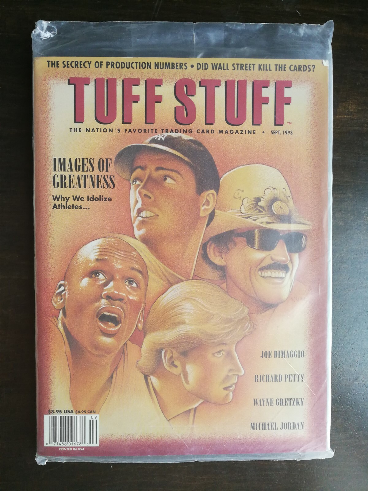 Tuff Stuff Magazine September 1993 - Images of Greatness - Promo Cards ...