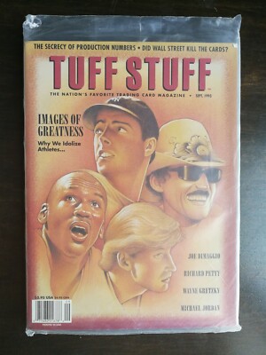 Tuff Stuff Magazine September 1993 - Images of Greatness - Promo Cards ...