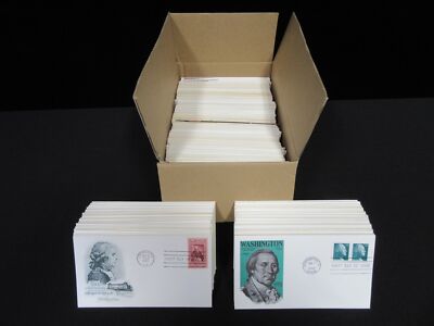 PREMIUM ALL UNADDRESSED US FDC COLLECTION FIRST DAY COVER LOT 500 ...