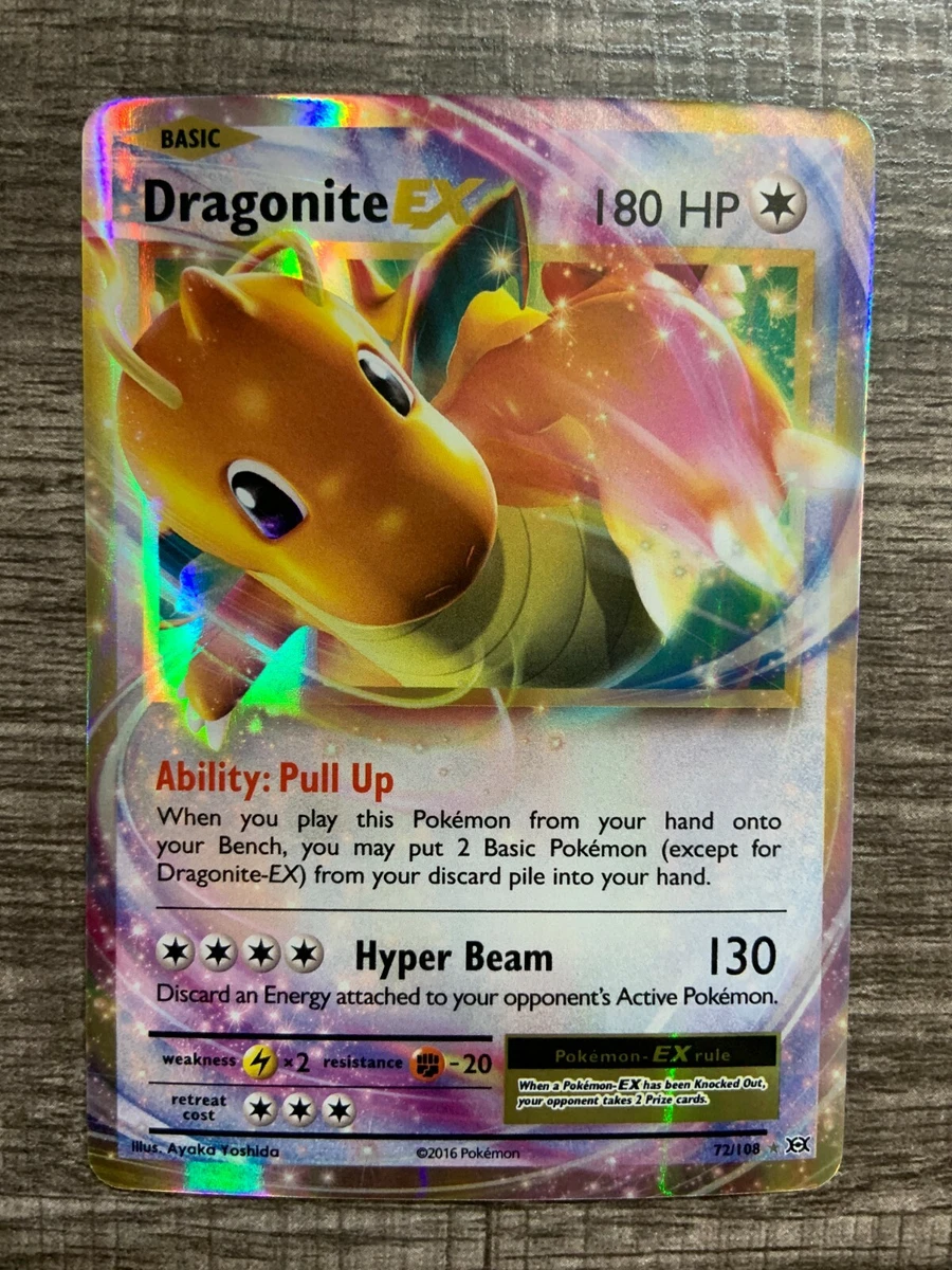 Pokemon Dragonite Card