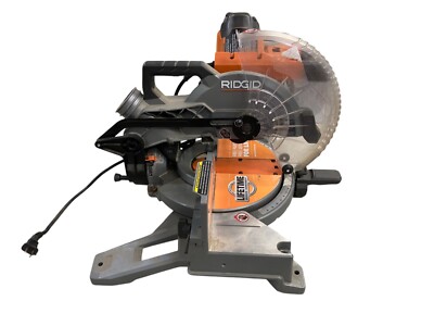 RIDGID Miter Saw R4113 10" Dual Bevel Compound Miter Saw (READ ...