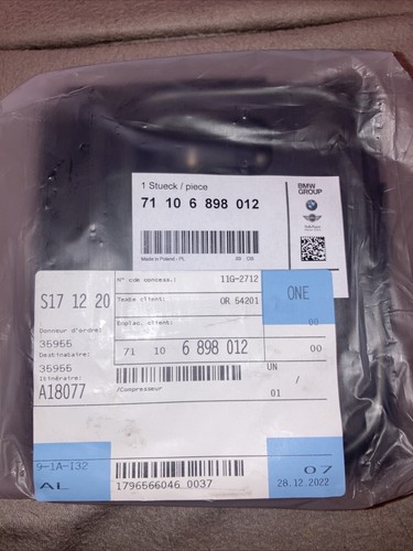 Compresseur BMW OEM 71106898012 6898012 6 898 012 | eBay