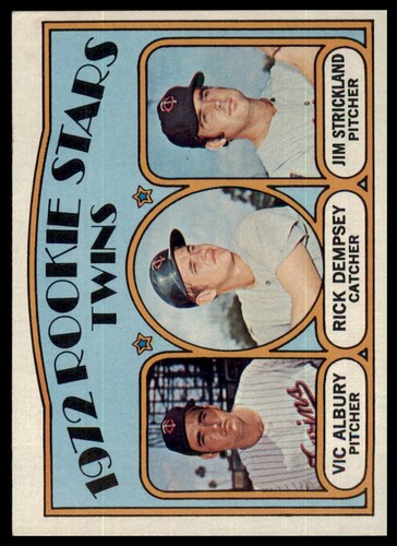 1972 Topps Twins Rick Dempsey #778 Rookie Ex-ExMint Set Break Combine ...