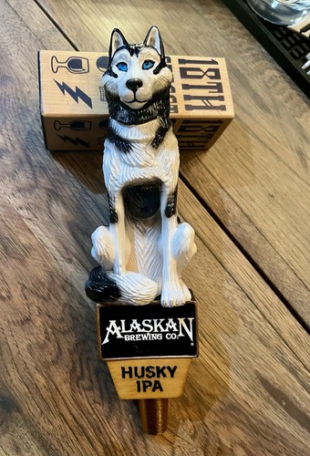 Alaskan Brewing Co Husky IPA Siberian Husky Beer Tap Handle | eBay