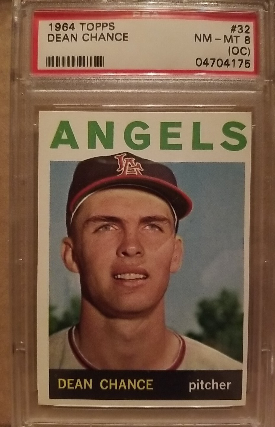 1964 Topps Dean Chance #32 PSA 8oc NM-MT 4175 Angels | eBay