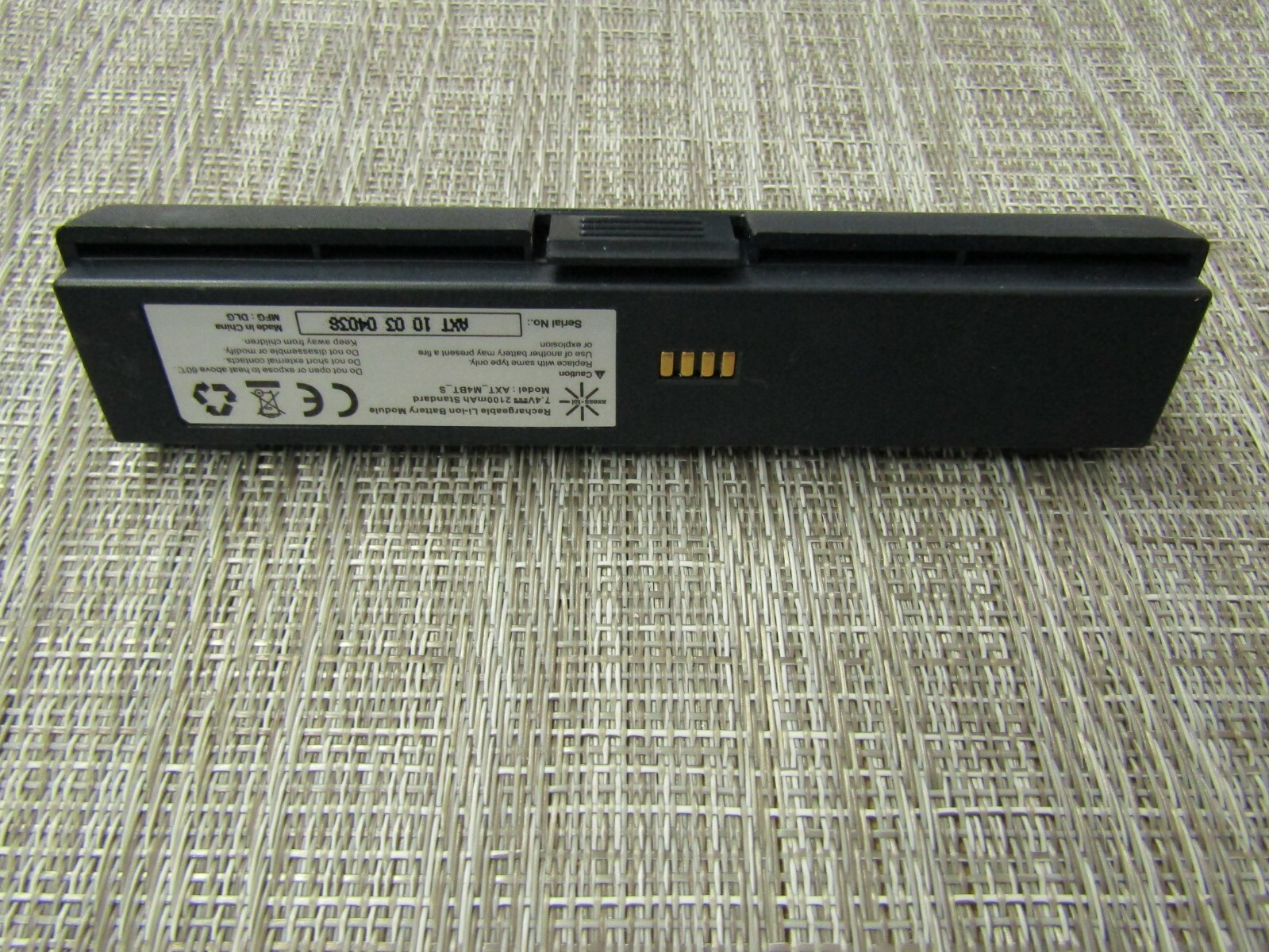 RECHARGEABLE BATTERY FOR AXESS-TEL MV440, PLEASE READ!! 4213 | eBay