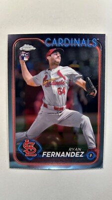 Ryan Fernandez 2024 Topps Chrome Update #USC115 Rookie RC St. Louis ...