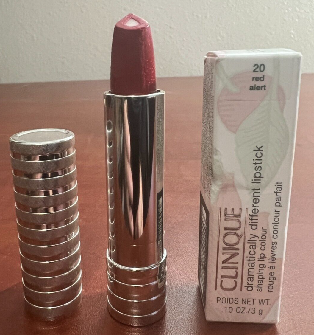 Clinique Dramatically Different Lipstick 20 Red Alert for sale online ...