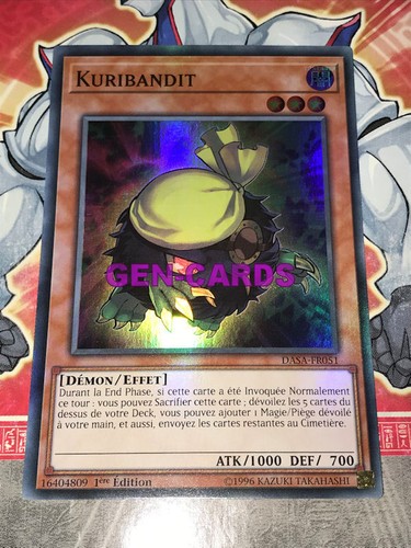 Carte YU GI OH KURIBANDIT DASA-FR051 | eBay
