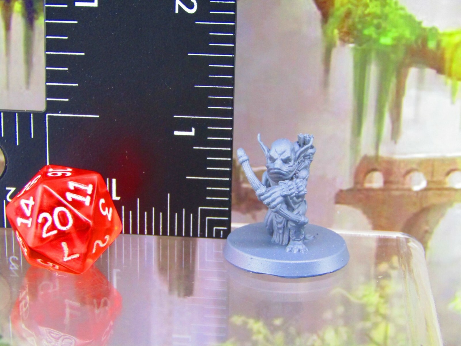 Goblin Archer Bowman Mini Miniatures 3D Printed Resin Model Figure 28 ...