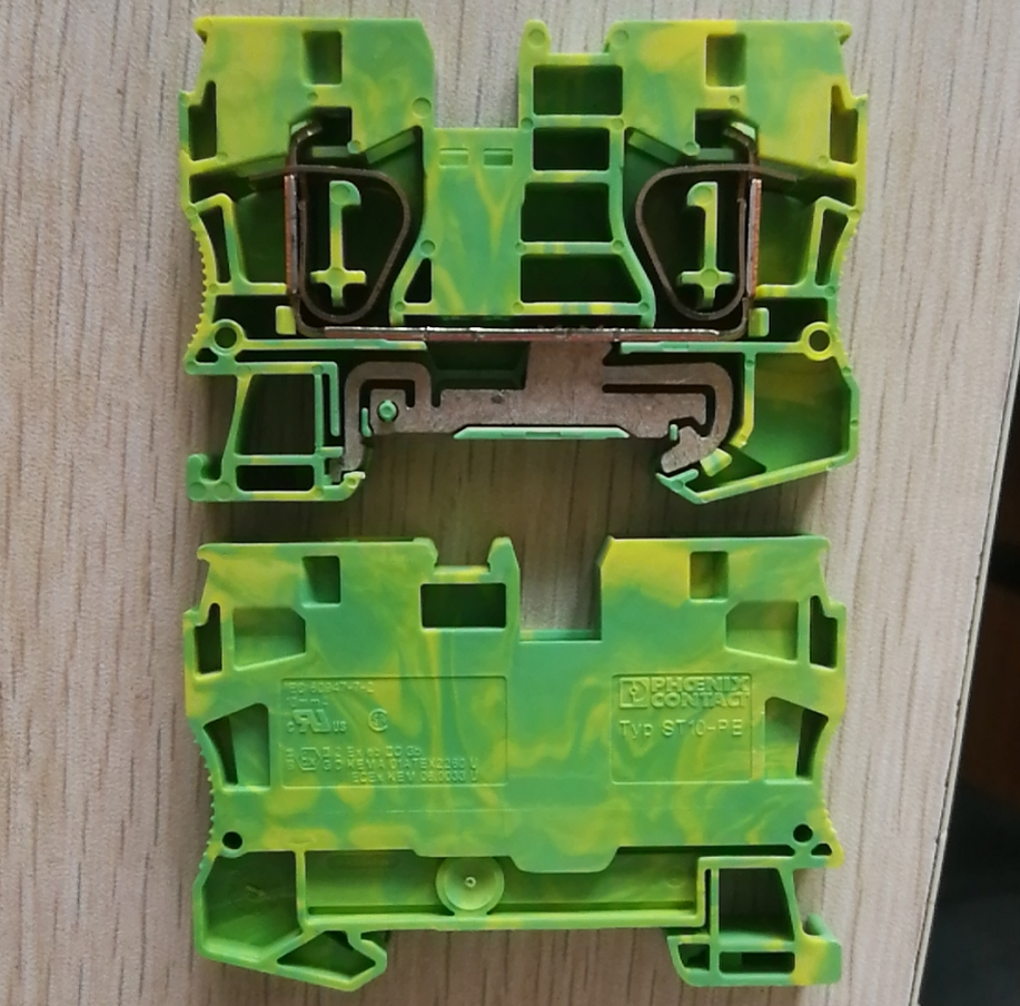 5 pcs Phoenix Contact ST10-PE 3036136 Ground terminal block | eBay