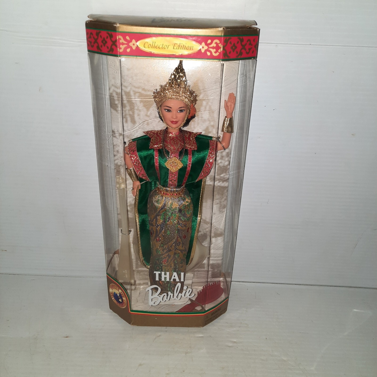 Vintage 1997 Dolls of the World Thai Barbie Doll Collector Edition ...