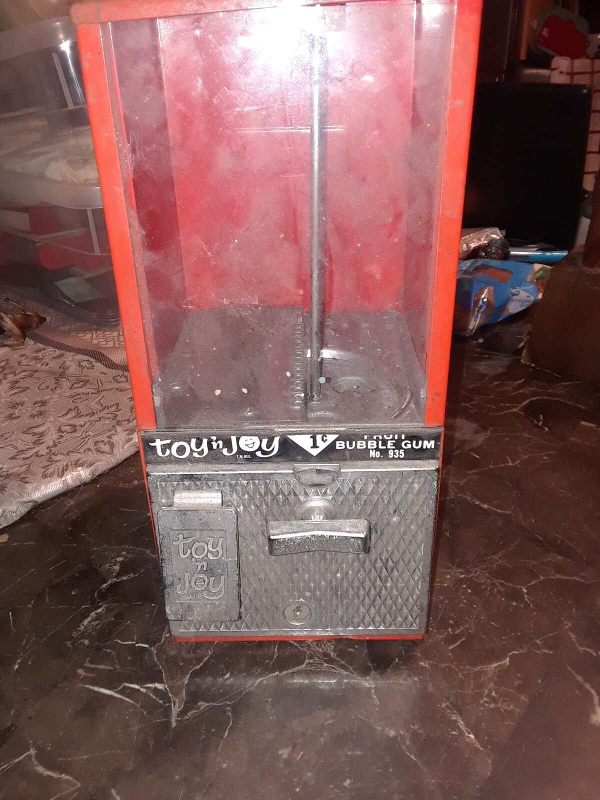 Vintage Toy N Joy 1 Cent Gumball Machine Tested Working | eBay