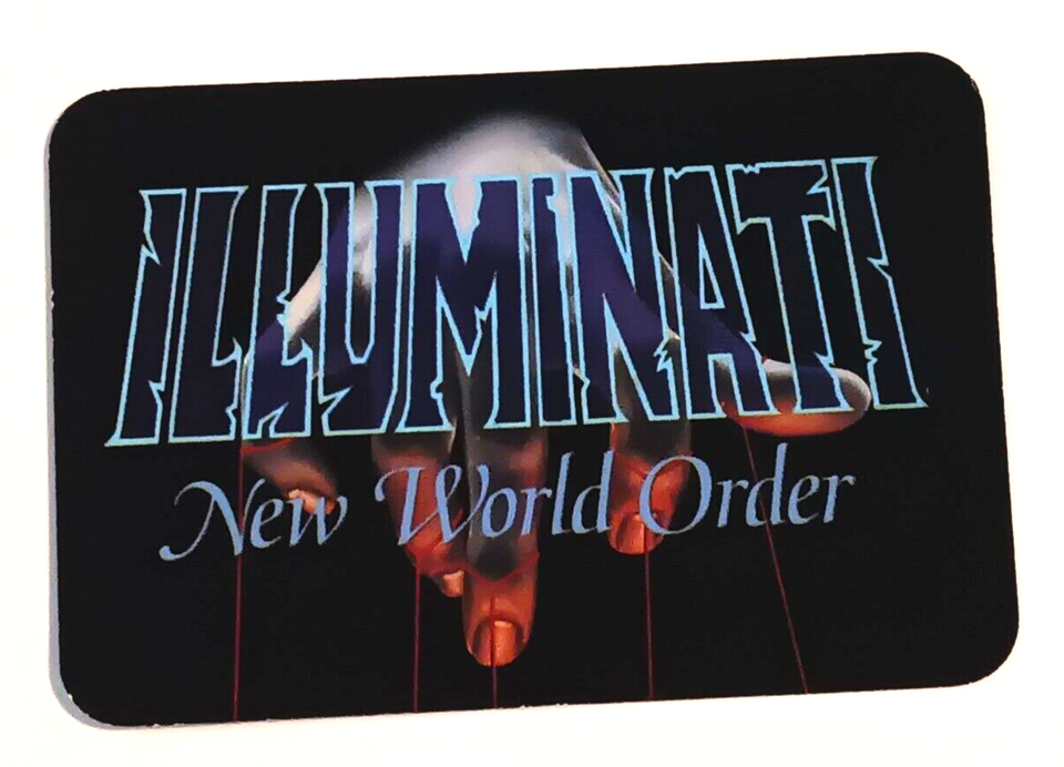 Illuminati New World Order INWO Card Game NWO Limited Opportunity ...