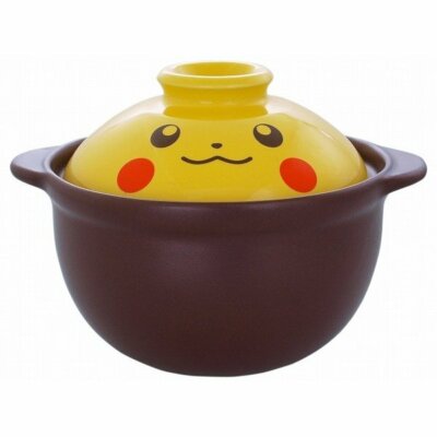 Pikachu Face clay pot for one person Blue 650ml | eBay