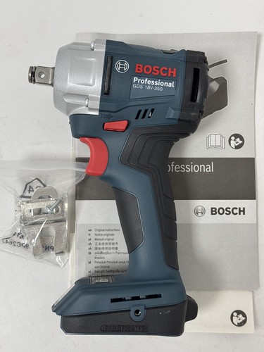BOSCH GDS 18V-350 BODY 18V Impact Wrench 1/2" square drive 2300rpm 12.7 ...