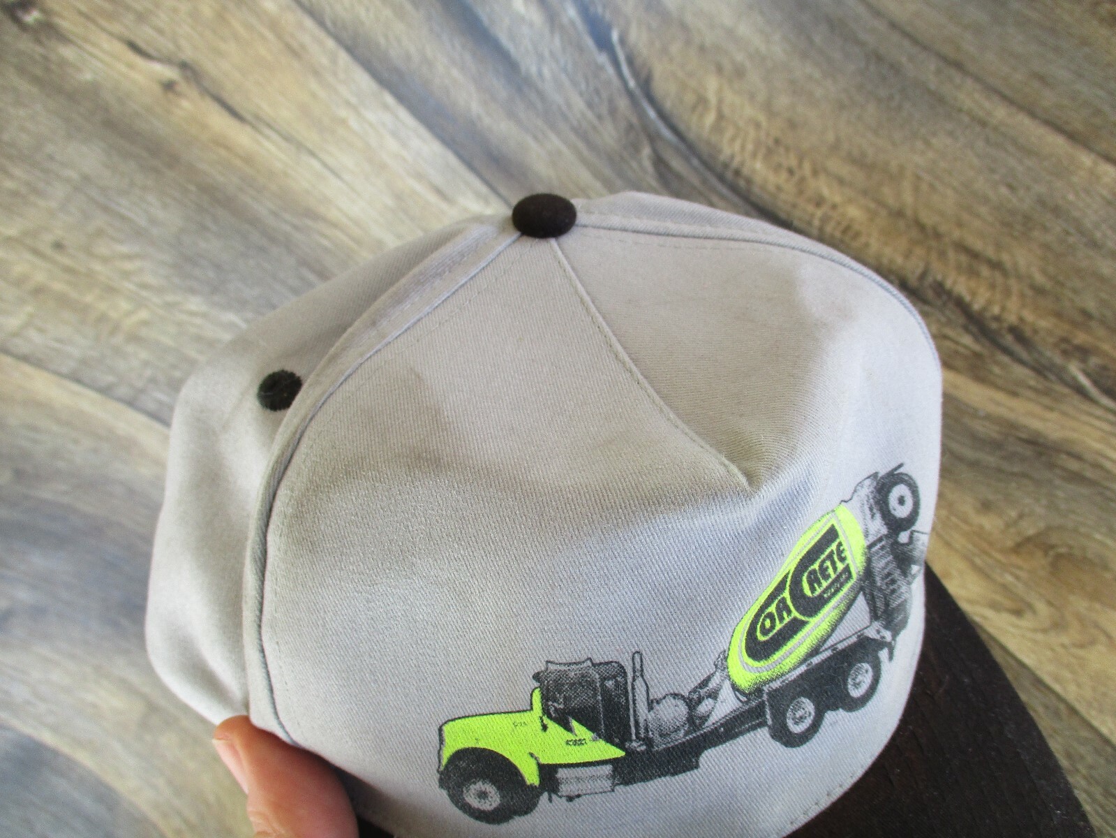 Vtg COR-CRETE OTTO Snapback Trucker Cap Hat TRUCK/SEMI BALLCAP | eBay